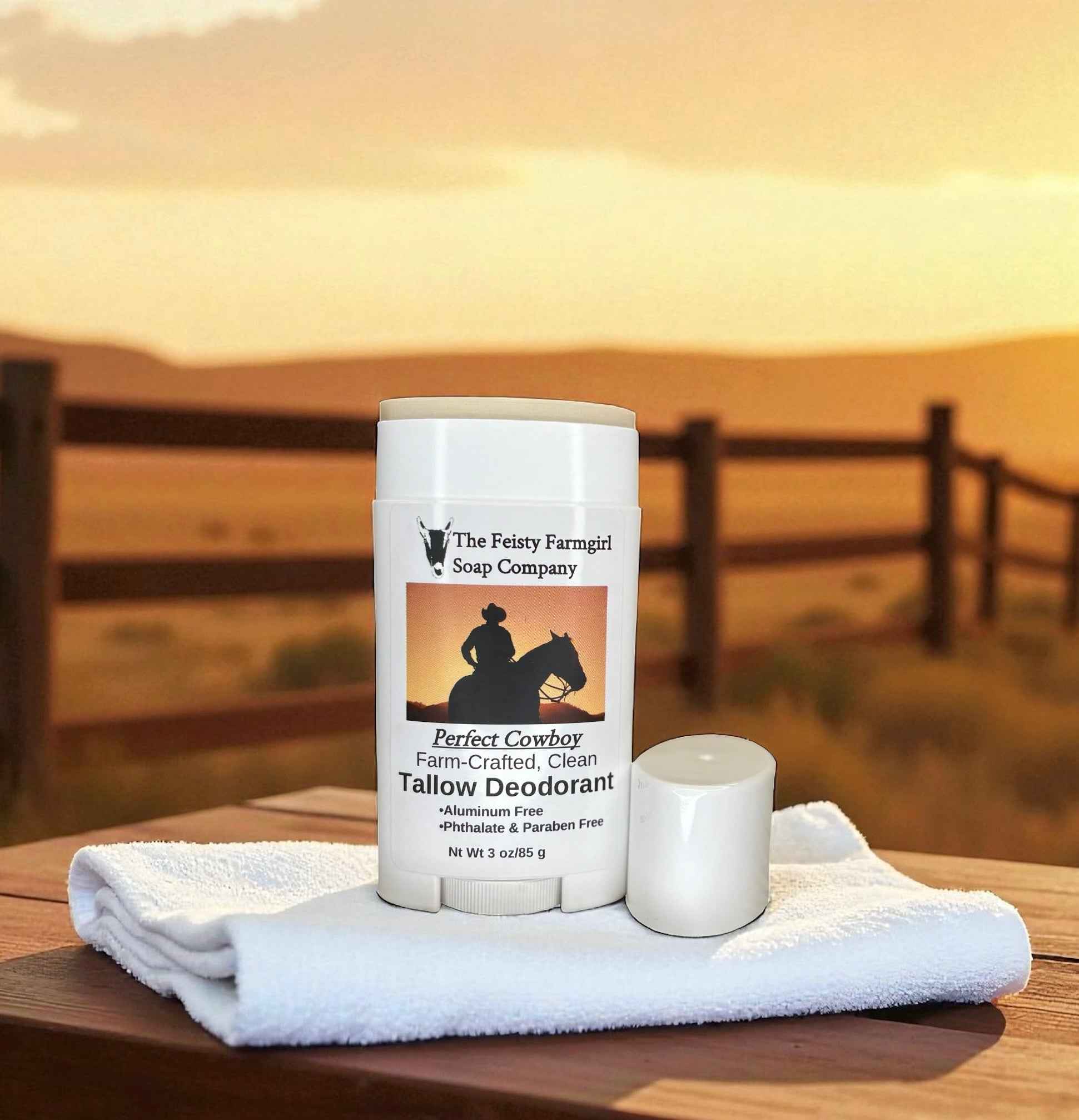 Perfect Cowboy Clean Tallow Deodorant | The Feisty Farmgirl – The ...